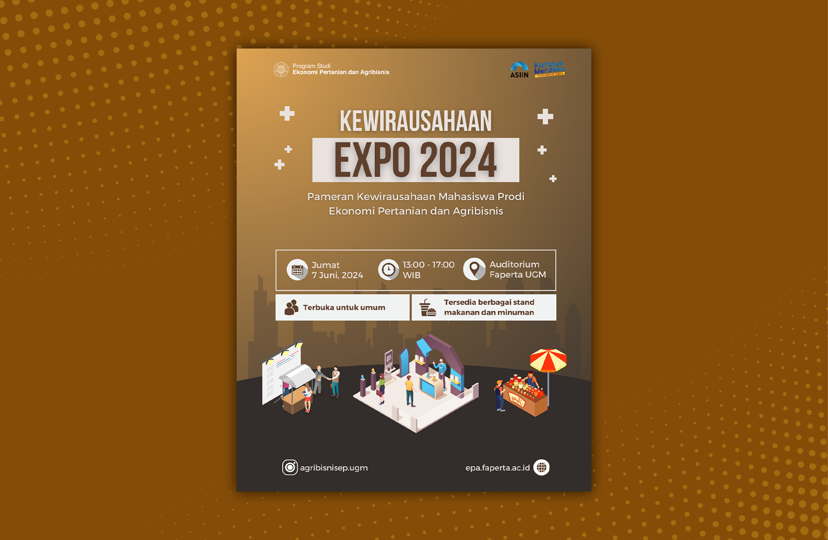 Expo Pameran Kewirausahaan – sosek.faperta.ugm.ac.id